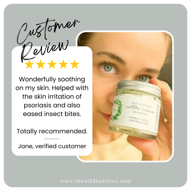 Sensitive Skin Cream – Unscented Nettle Cream for Soothing Care