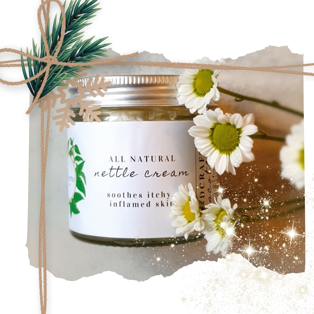 Sensitive Skin Cream – Unscented Nettle Cream for Soothing Care